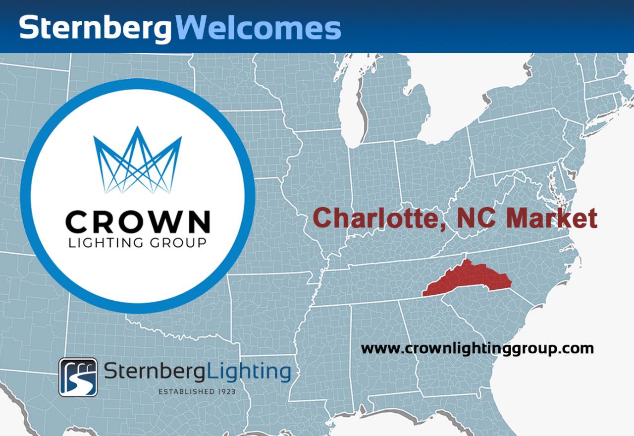 Sternberg welcomes Crown Lighting Group - News & Events - Sternberg